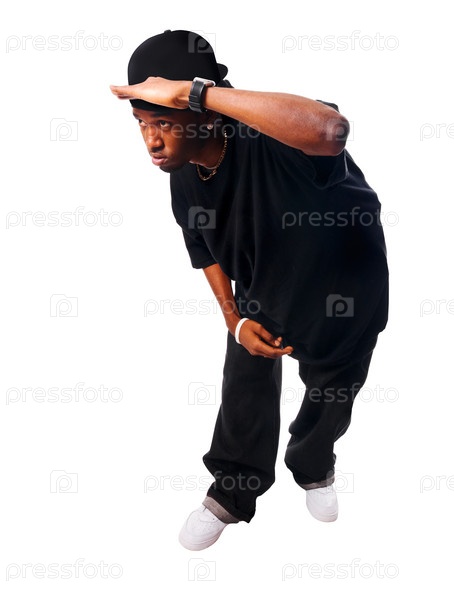 Фотография на тему Репер на белом фоне | PressFoto