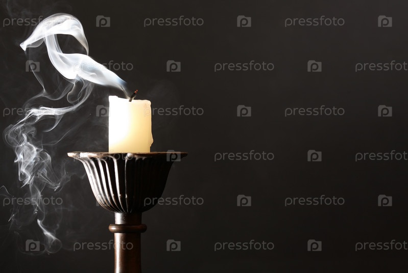 Фотография на тему Потухшая свеча | PressFoto