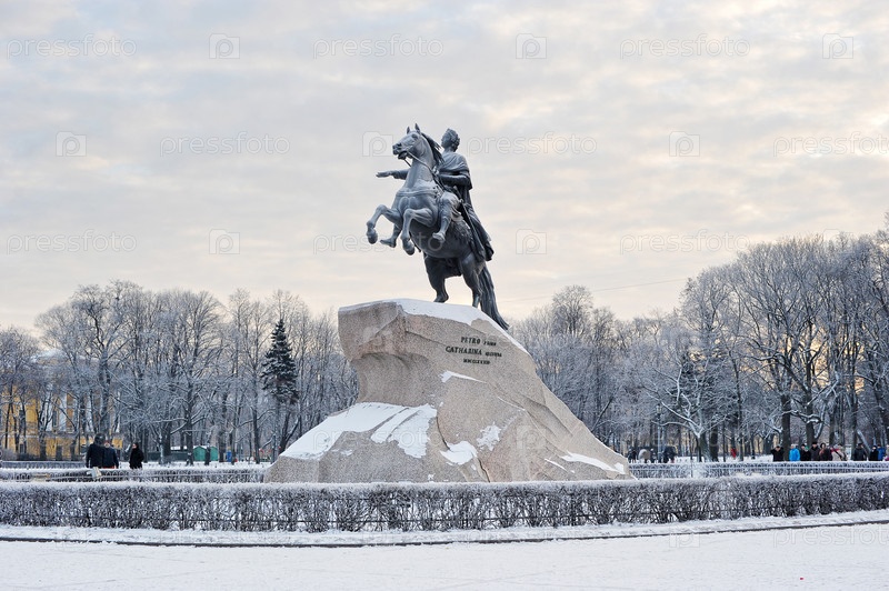 Фотография на тему Медный всадник в Санкт-Петербурге | PressFoto